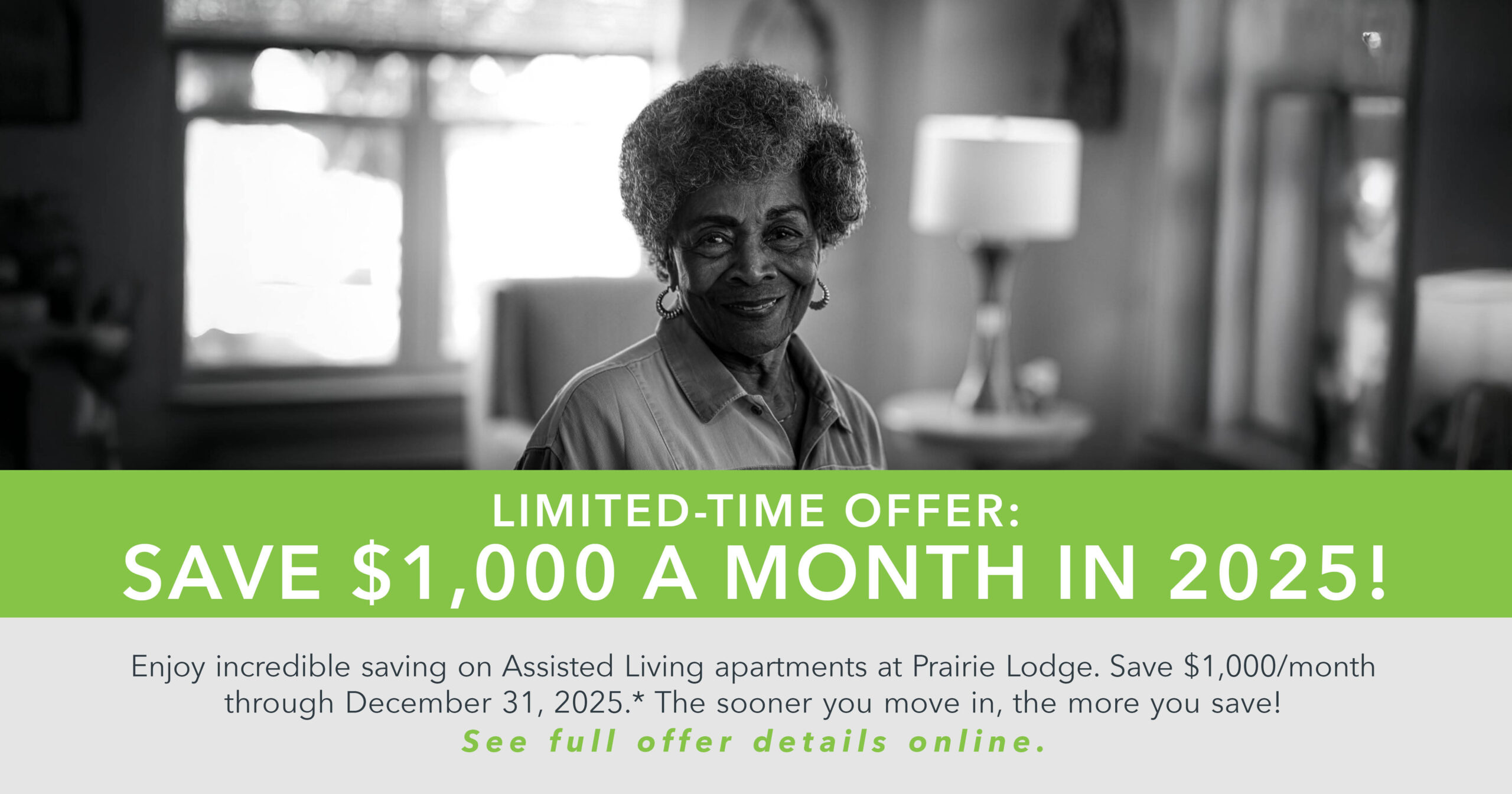 2025 MOVE-IN SPECIAL: SAVE $1,000 A MONTH! | Ecumen Prairie Lodge